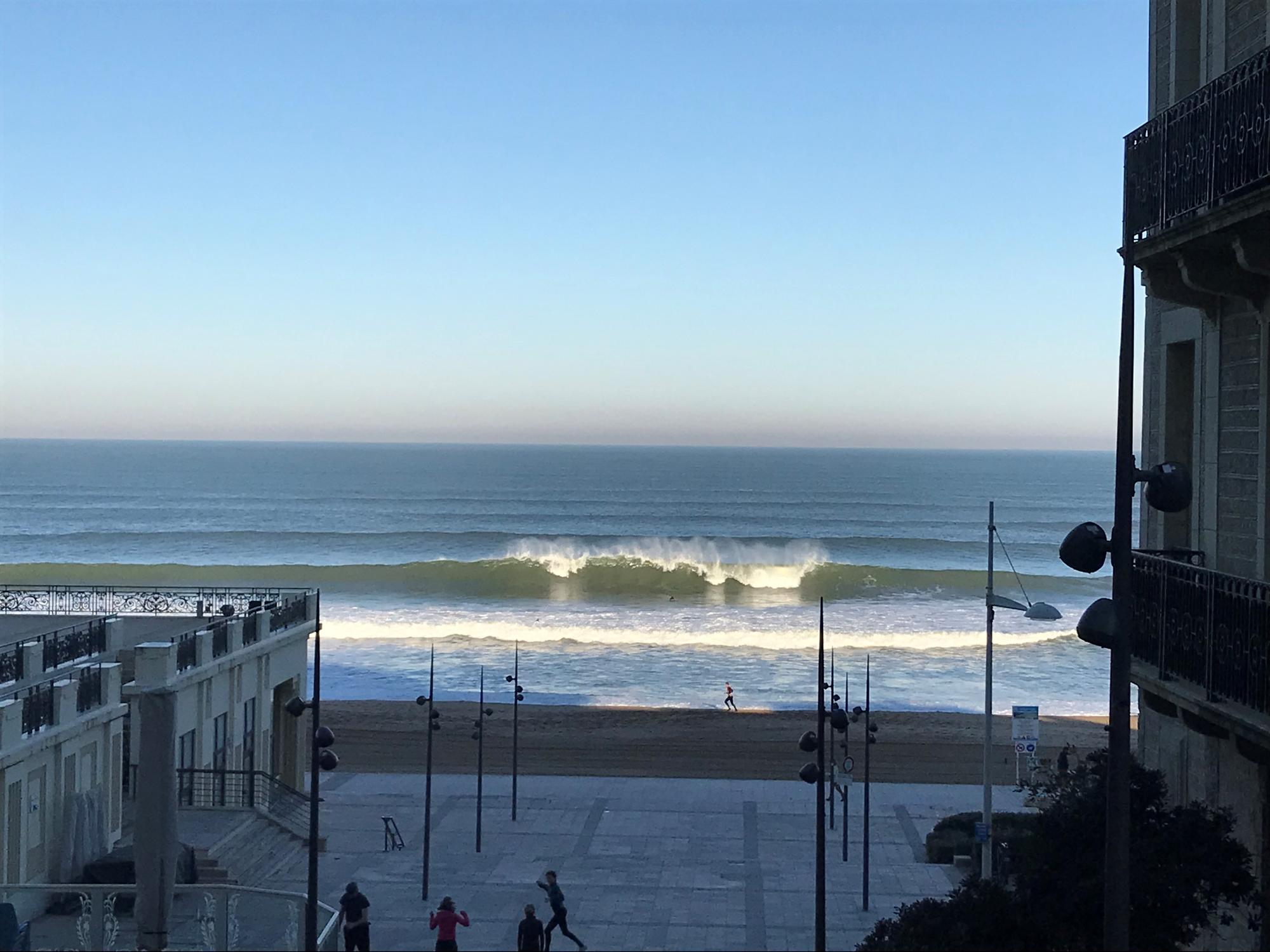 Surf report Biarritz, Grande Plage, conditions de surf Biarritz, Grande ...